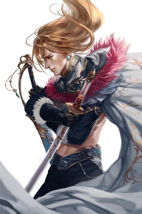 Two Swords Knight By Xiaobotong On Deviantart