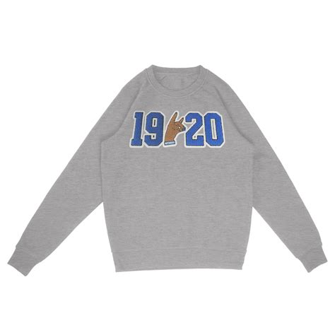 Zeta Phi Beta 1920 Chenille Sweatshirt Yard Merch