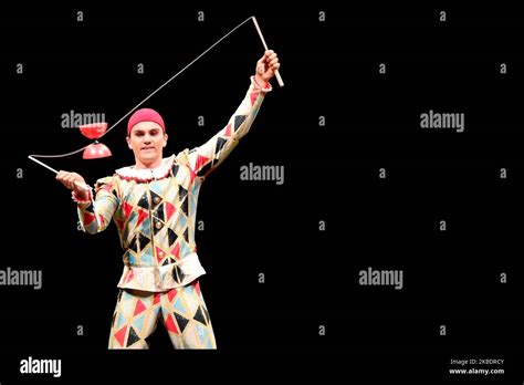 Artist Performs During The Premiere Of The Cirque Du Soleil Corteo Show