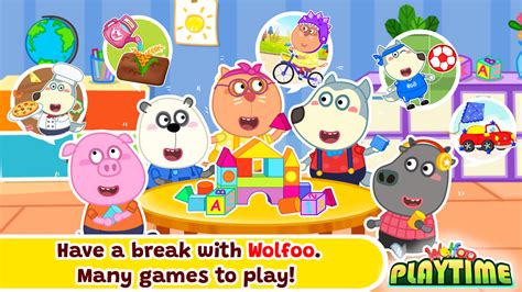 دانلود بازی Wolfoo Playtime School Stories اندروید بازار