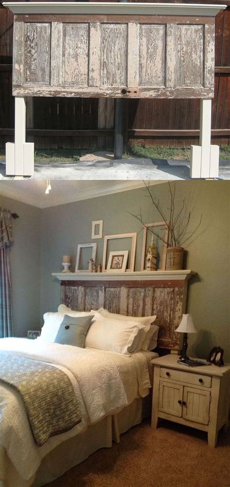 30 Rustic Wood Headboard DIY Ideas