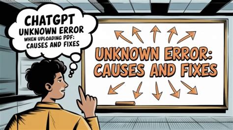 ChatGPT Unknown Error When Uploading PDF Causes And Fixes