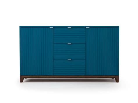 Комод Case The Idea синий мдф 140x80x40 см 32071 купить в