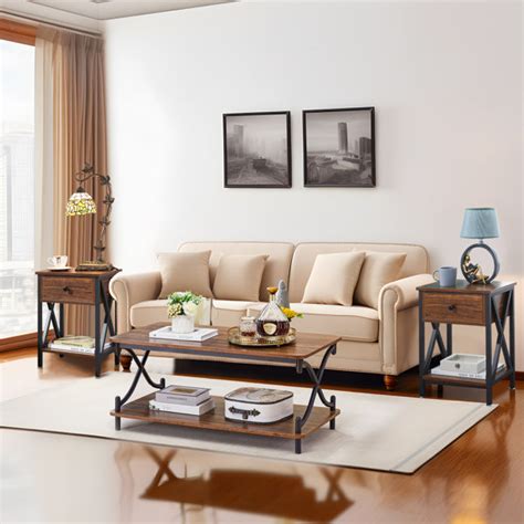 Lark Manor Ensemble de tables basses pièces Ambrogino et Commentaires Wayfair Canada