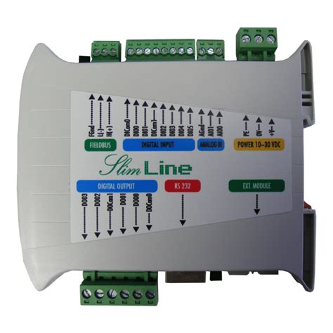 iec61131 3 compact plc slimline logiclab cpu unit