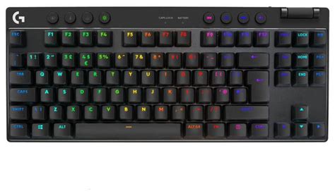 Buy Logitech Pro X Tkl Wireless Gaming Keyboard Black Pc Keyboards