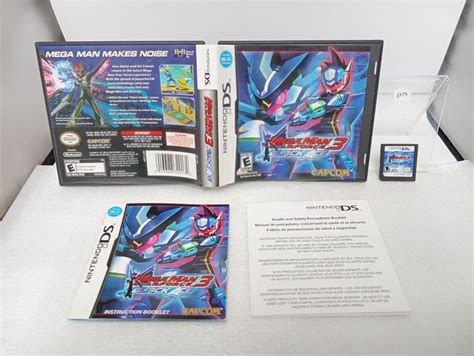 Mega Man Star Force 3 Black Ace Item Box And Manual Nintendo DS