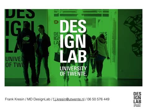 Designlab University Of Twente Ppt