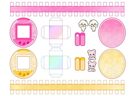 Paper Diy🐣미니브 다마고치 쉐이커 만들기🐣무료도안무료배포 네이버 블로그
