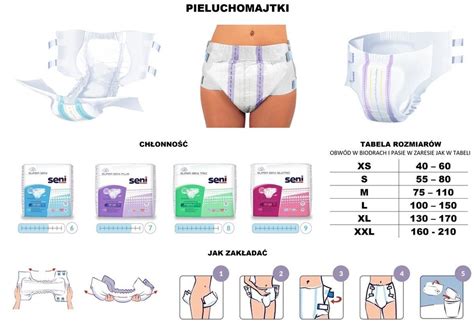 Pieluchomajtki Super Seni dla osób z ciężką inkontynencją