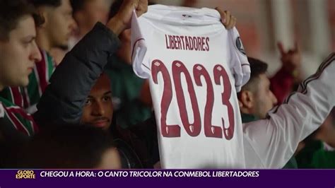 Vídeo Vamos tricolores Chegou a hora o canto da torcida do Fluminense na Libertadores
