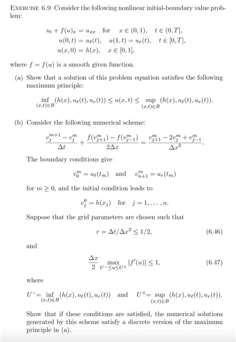 Solved By An Expert Exercise 6 9 ﻿consider The Following Nonlinear