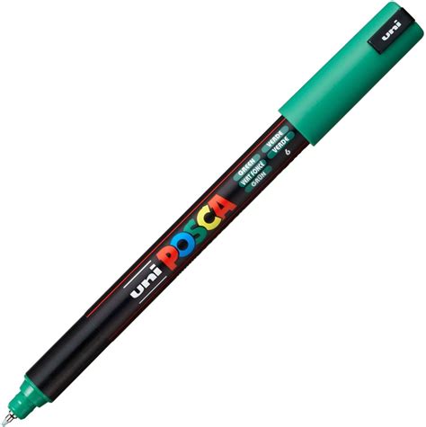 Uni ball Posca Marqueur à pigment PC MR vert foncé Idée cadeau Papeterie Arobase