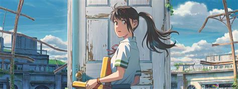 Suzume s Door Locking Suzume no Tojimari 애니메이션 영화의 이와토 스즈메 K 배경화면 다운로드