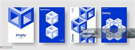 Desain Brosur Kreatif Template Sampul Buku Terisolasi Tata Letak Banner