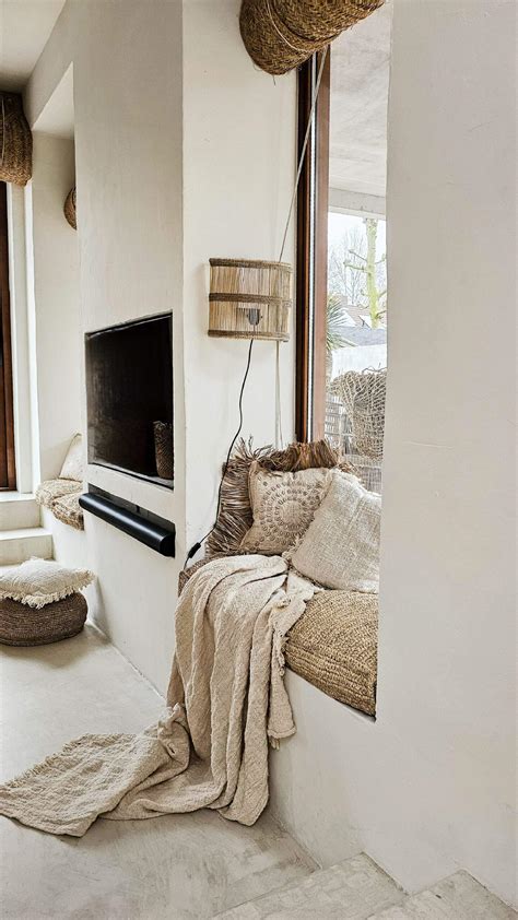 Rotan Wandlamp Breed Met Touw Coco Homeliving