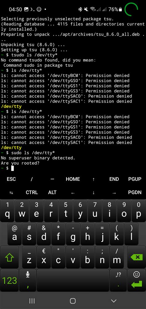 Issue With Termux For Proxmark On Samsung Galaxy S Android Non Rooted How Do I Give Access