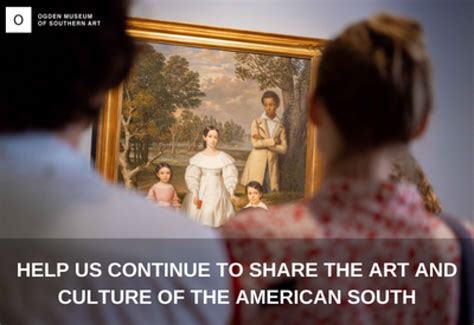 Annual Appeal Graphic Ogden Museum Of Southern Art