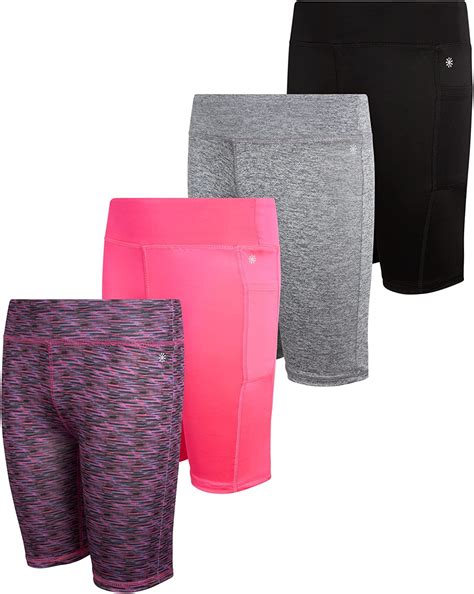 Athletic Works Girls Active Bike Shorts Sizes 4 18 And Plus