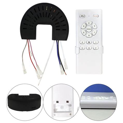DC Frequency Conversion V Speed Ceiling Fan Light Remote Control Kit Walmart