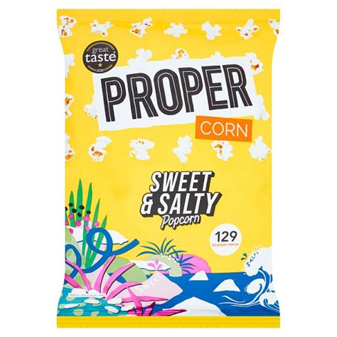 Propercorn Sweet And Salty Popcorn Exotic Blends Fmcg And Spices