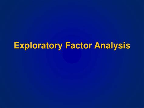 Ppt Introduction To Factor Analysis Powerpoint Presentation Free Download Id 2100218