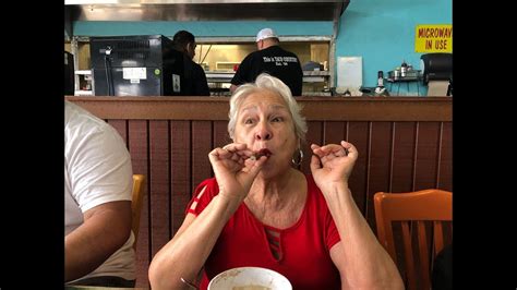 Grandma Smokes In Public Restaurant Youtube