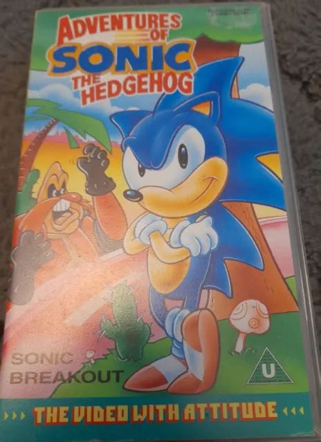 SONIC THE HEDGEHOG Adventures Of VHS EUR PicClick FR
