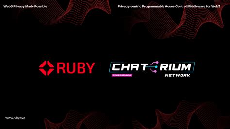 Ruby Protocol Teams Up With Chaterium Network For Enhanced User