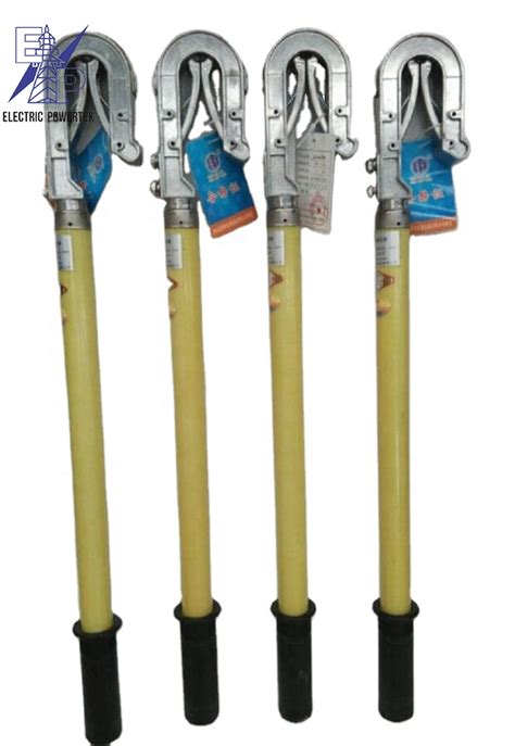 High Voltage Insulation Rod Electric Telescopic Discharge Rod Hot