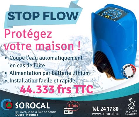 Sorocal Stop Aux Fuites 🤚 Grace Au Stop Flow Fini Les Facebook