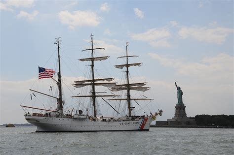 DVIDS Images Coast Guard Cutter Eagle Arrives In New York On Coast Guard Day