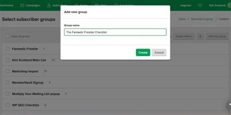 How To Create An Email List Signup Form In Mailerlite