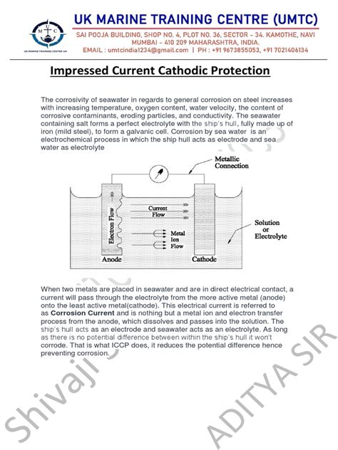 Iccp Pdf Anode Corrosion