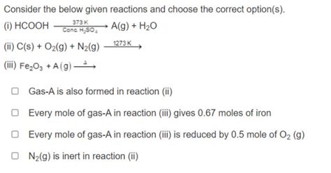 Consider the below given reactions and choose the correct option(s). - Sarthaks eConnect ...