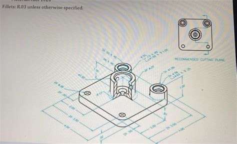 Solved Using Autocad Civil3d Draw The Necessary Views Of