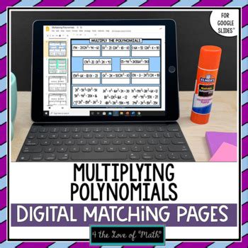 Multiplying Polynomials For Google Slides By The Love Of Math