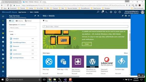 Build And Deploy Mvc Web App On Azure With Code First Migrations