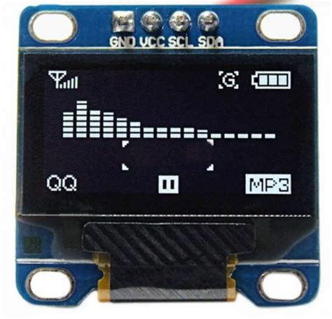 Inch White I C IIC OLED LCD Module Pin