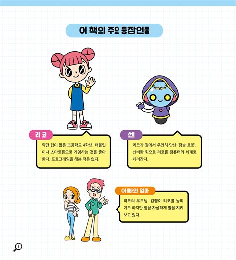 알라딘 미리보기 컴퓨터and프로그래밍 캐릭터 도감