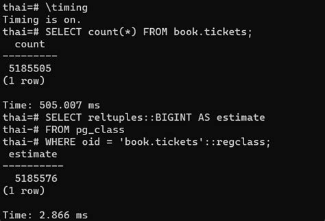 Ответ на сount 1 или count в postgresql Блог по архитектуре и