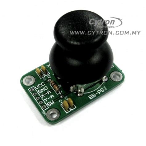 Breakout Board With Joystick Soldered