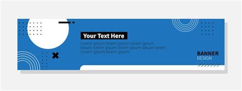 배너 디자인 템플릿 프리미엄 벡터