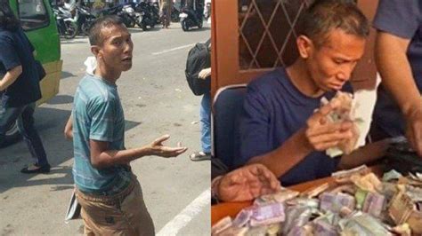 Tak Kapok Erik Pengemis Sultan Kembali Minta Minta Adik Andai Tak Dipalak Bisa Punya Rp100