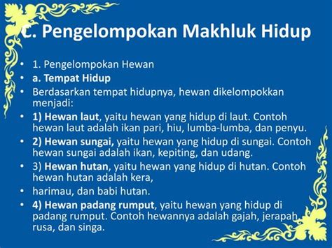 Ppt Ipa Makhluk Hidup Pptx