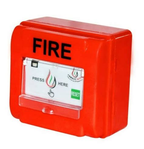 Plastic Red Mcp Fire Alarm For Industrial At Rs 160 In New Delhi Id