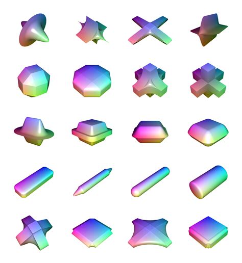 Fun Math Art Pictures Benice Equation Rounded Cuboid With