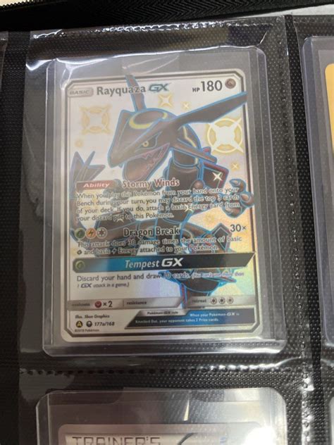 Rayquaza GX Pokemon Hobbies Toys Toys Games On Carousell