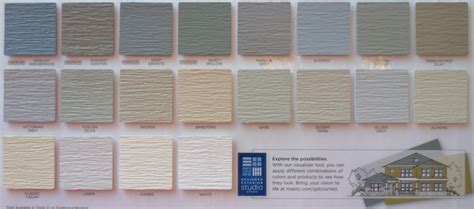 Mastic Vinyl Siding Color Chart Masticvinylsidingcolors Papillion Roofing