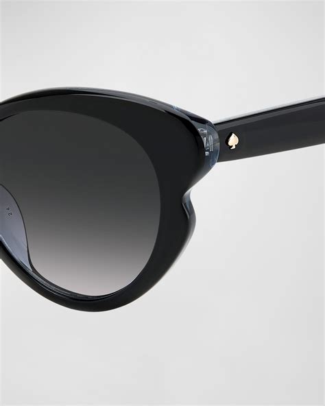 Kate Spade New York Elina Gradient Acetate Cat Eye Sunglasses Neiman